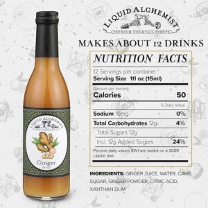 Ginger Cocktail Syrup - Liquid Alchemist