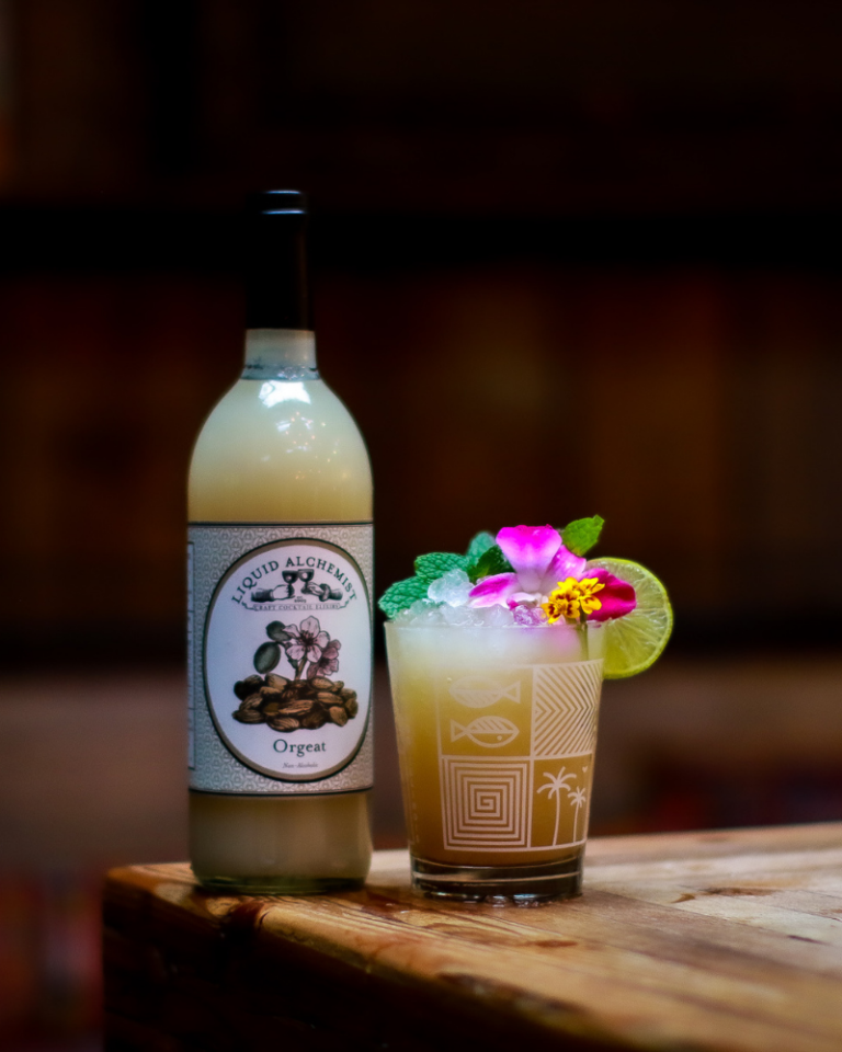 Almond Orgeat Cocktail Syrup - Liquid Alchemist