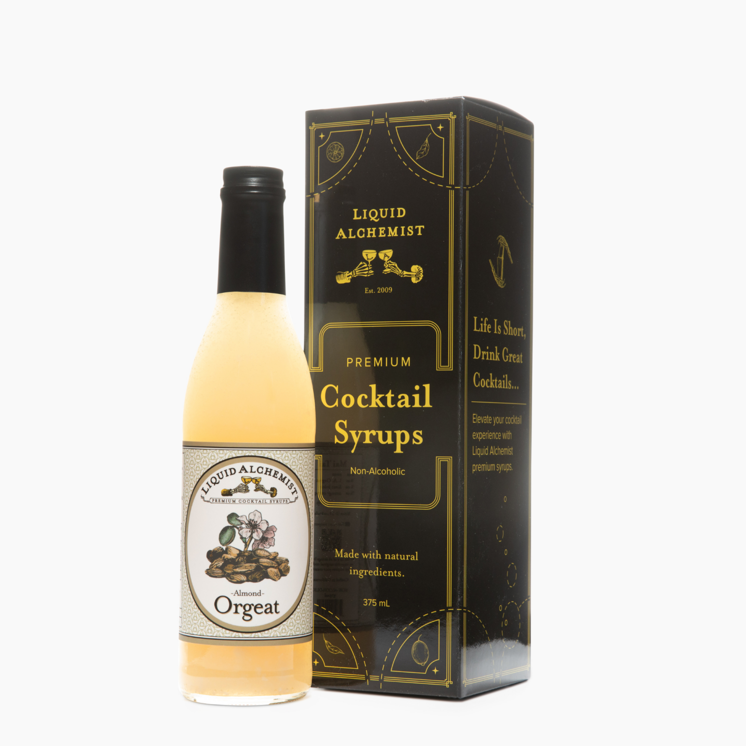 Almond Orgeat Cocktail Syrup - Liquid Alchemist