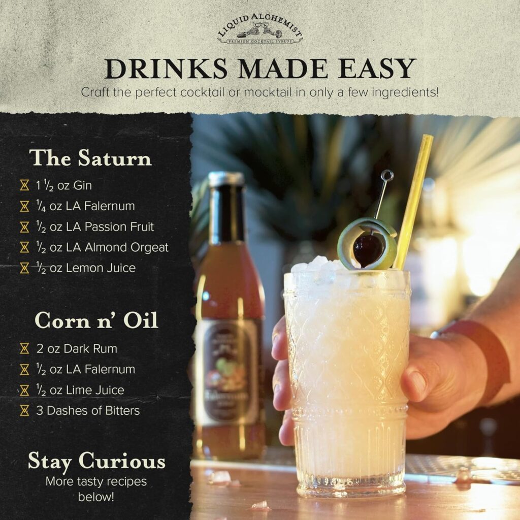 Falernum Cocktail Syrup 12oz - Liquid Alchemist