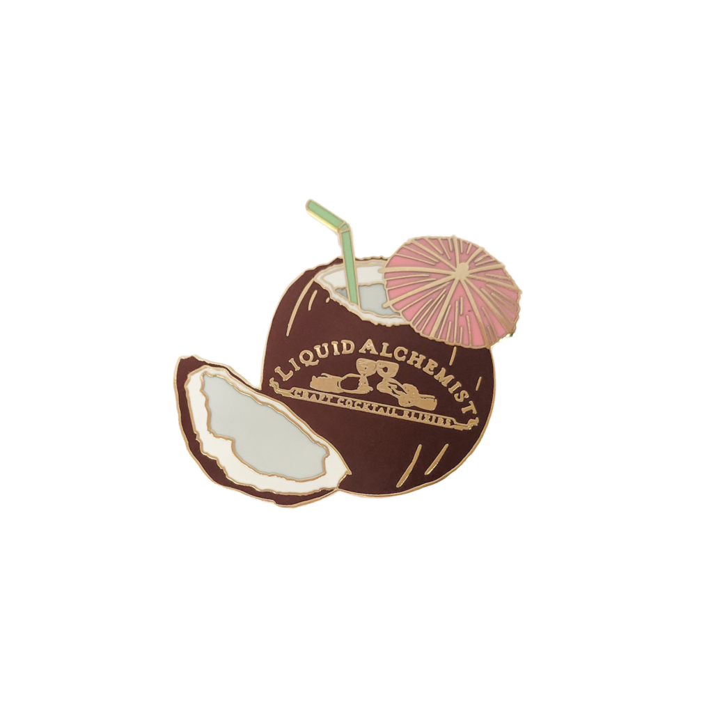 Coconut Pin - Liquid Alchemist